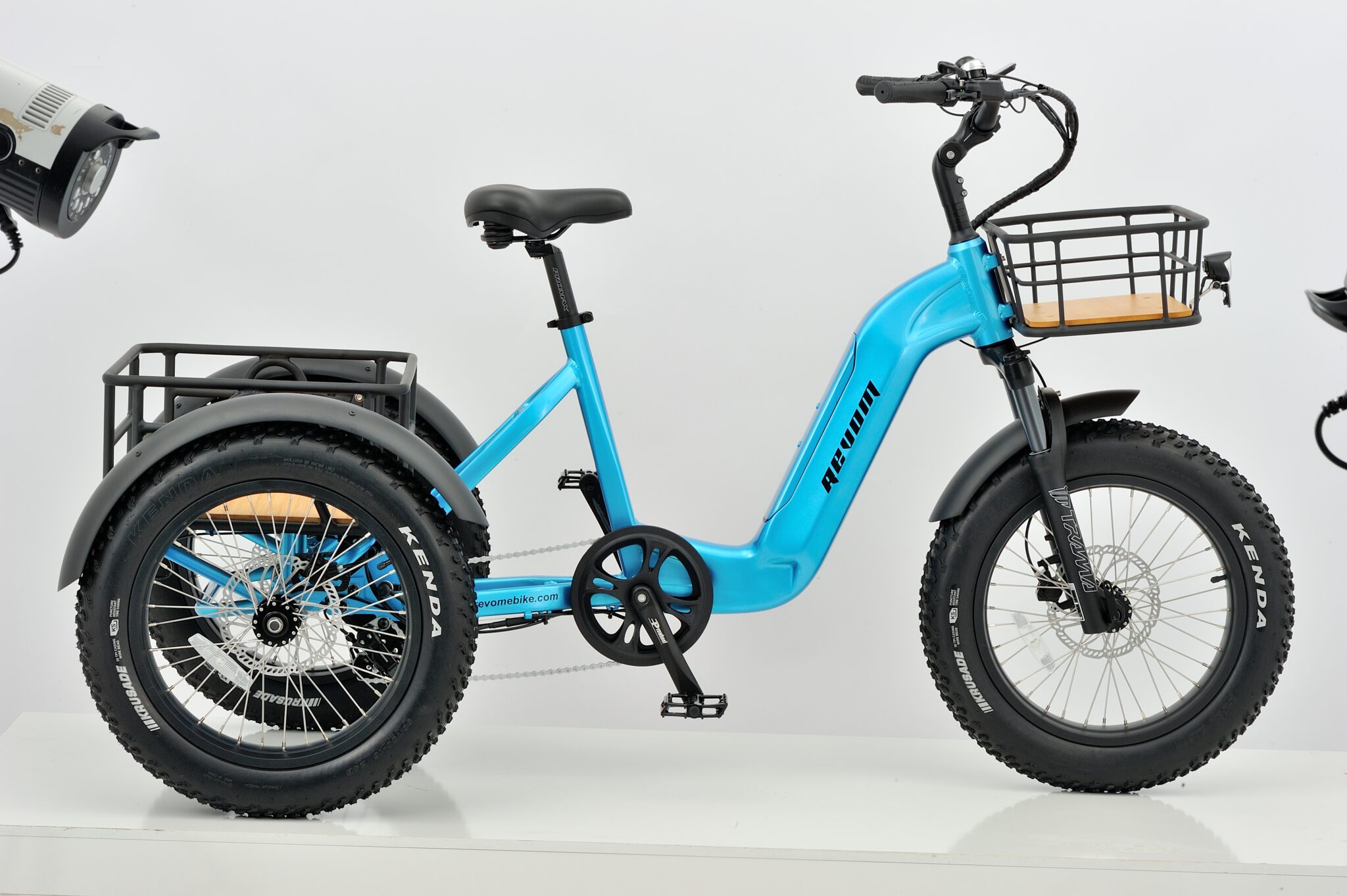 Revom T2 Fat Tyre Electric Mountain Trike | Powabyke