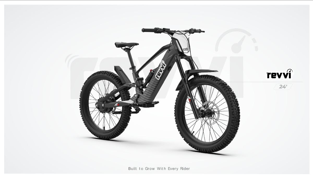 Revvi 24″ Electric Motor Bike | Powabyke